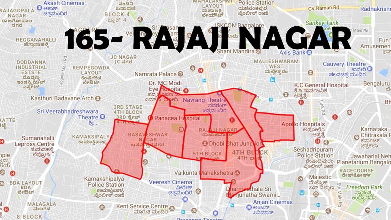 Info for voters of Rajajinagar Constituency- MLA, Candidates, Voting ...