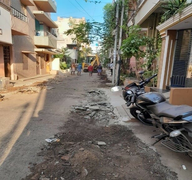 What it took to relay a road in Chennai's Tondiarpet - Citizen Matters