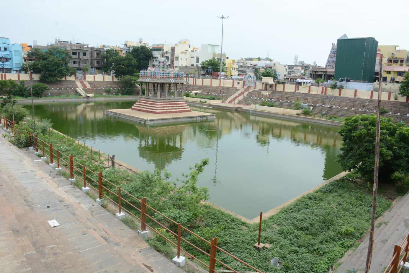 In photos: How temple tanks are helping the city conserve rain water ...