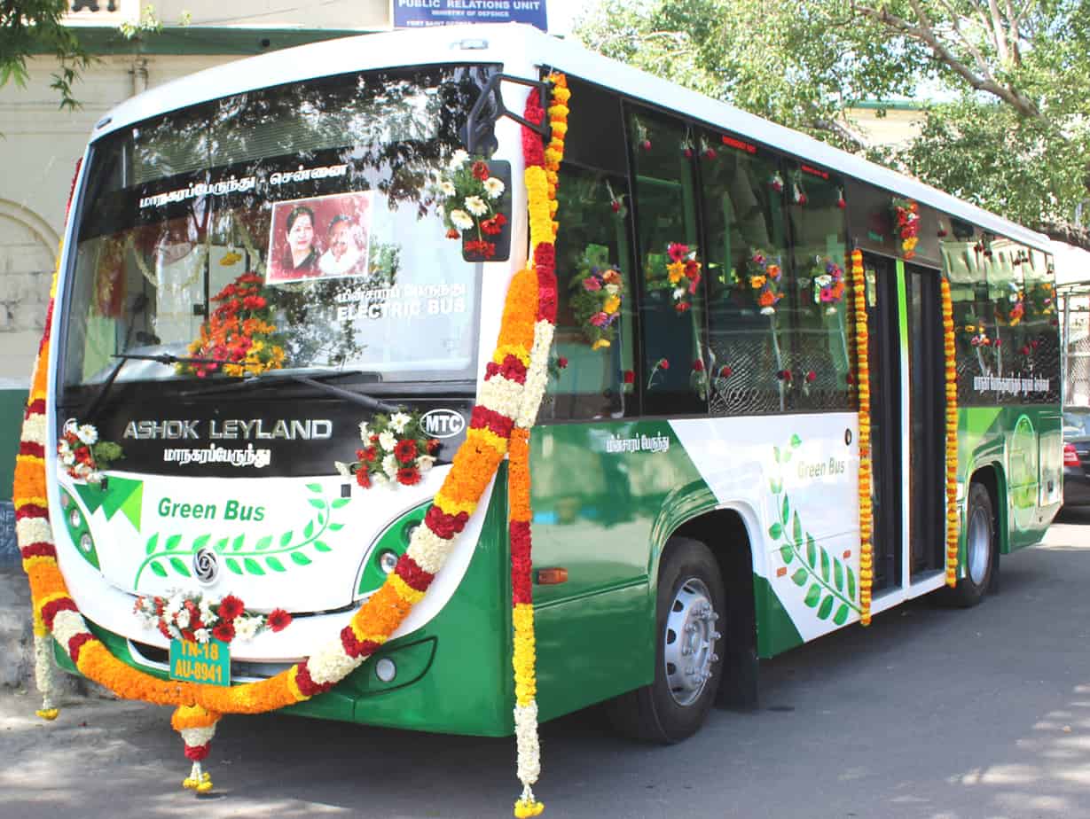 MTC is experimenting with an electric bus for 3 months