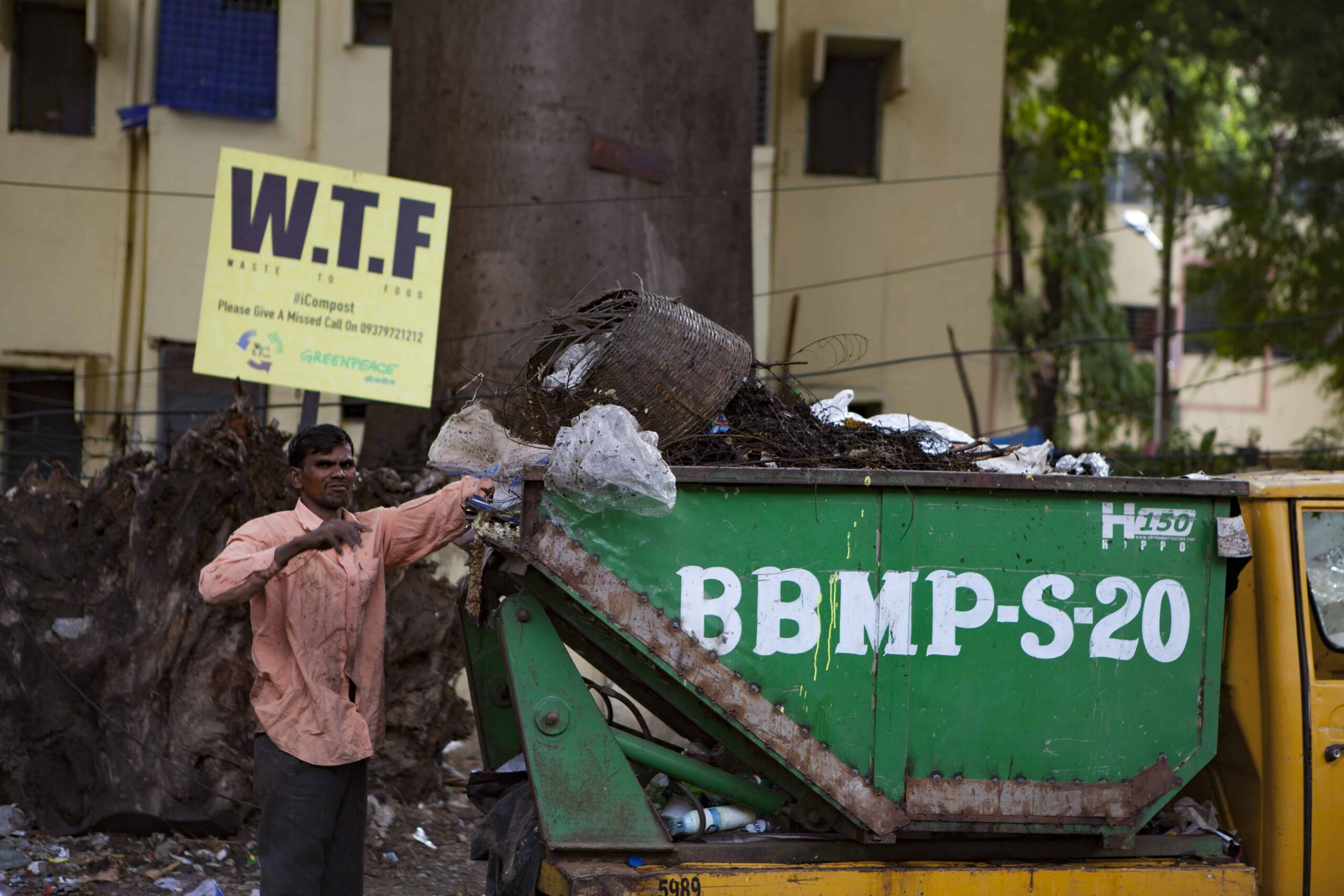 Greenpeace to campaign on converting waste to food in Bengaluru ...