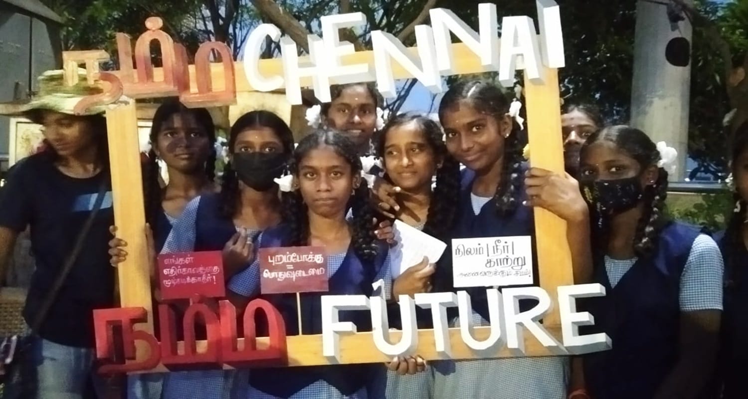 North Chennai protests in innovative ways for pollution-free Chennai ...