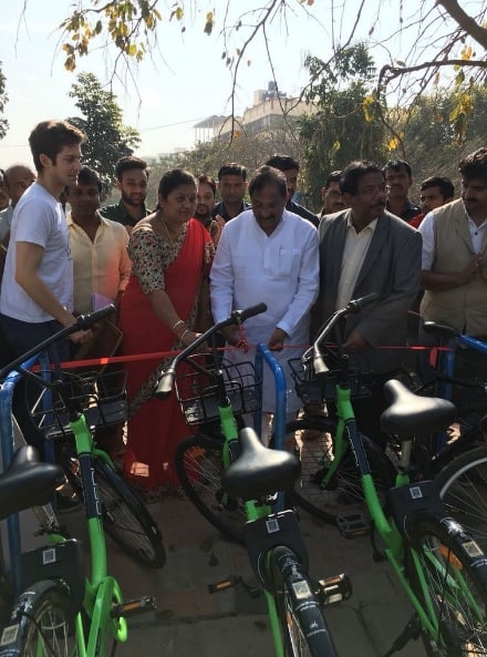 Cycle rental service launched in Sanjay Nagar - Citizen Matters