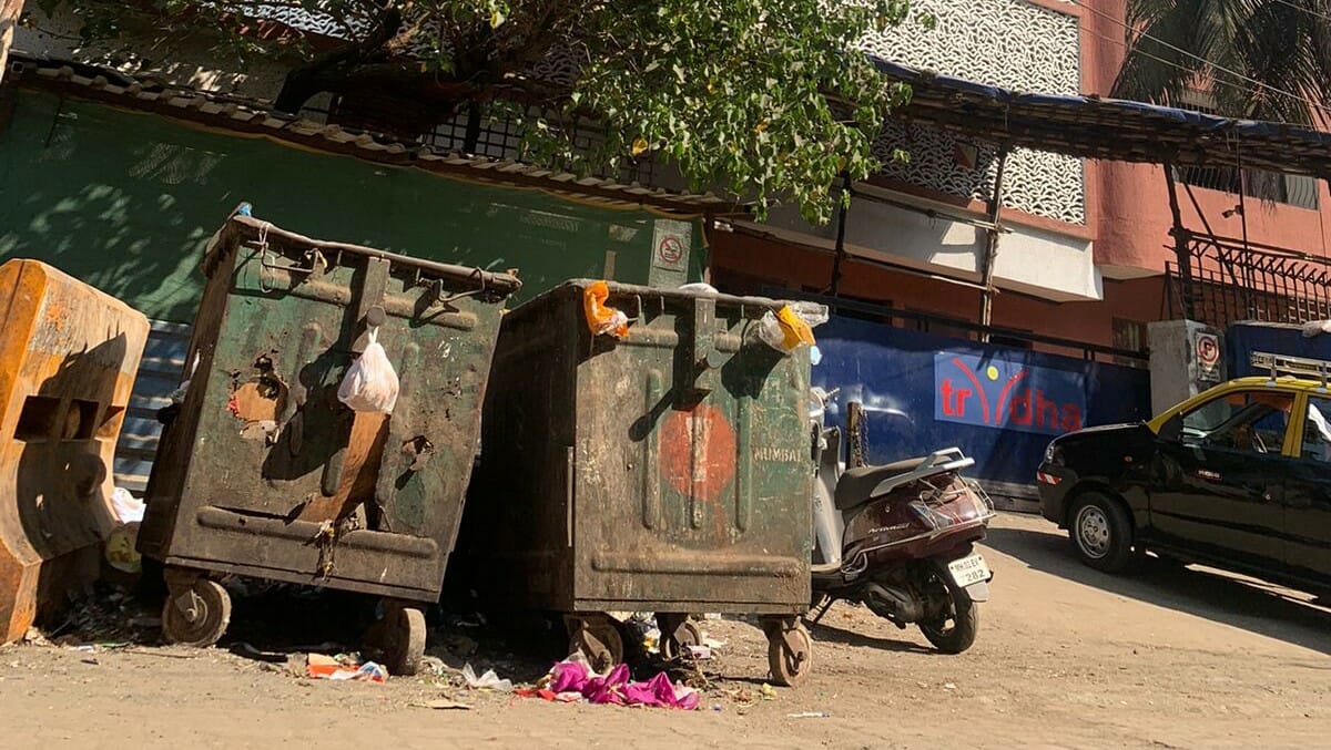 Garbage bin near school raises a stink; BMC unsure of moving it ...