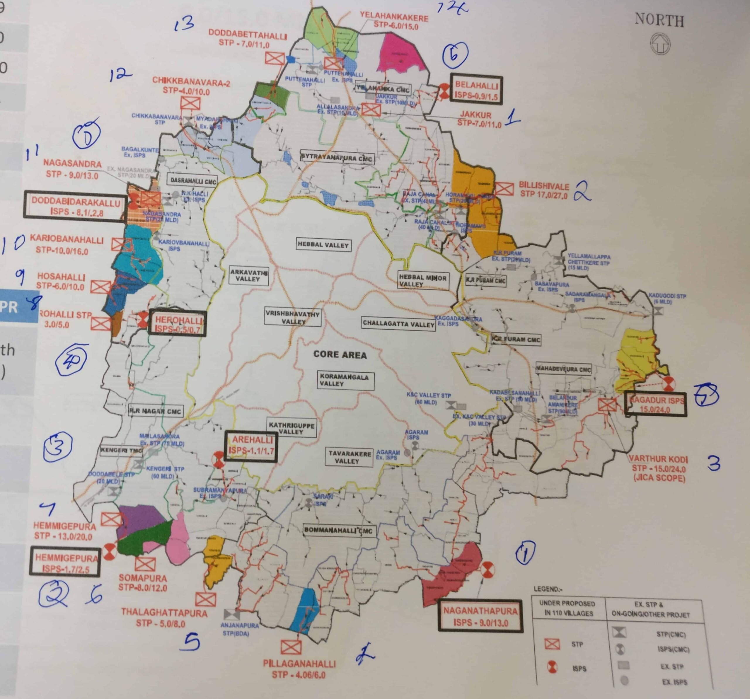 BWSSB projects March 2021 deadline for sewage network in 110 villages ...