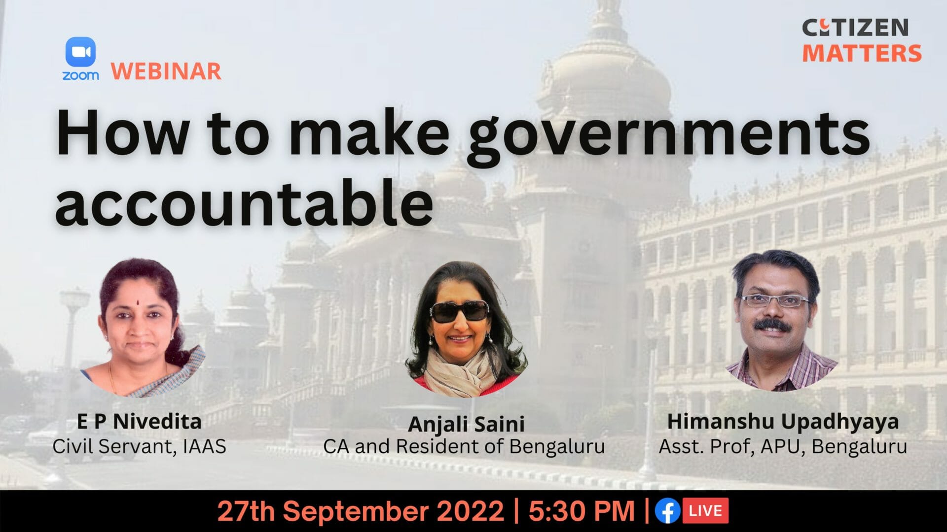 Webinar takeaways: How can CAG reports be made actionable? - Citizen ...