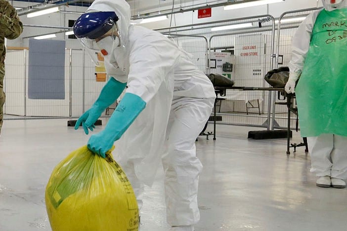 Where should the waste from quarantine centres and COVID isolation ...