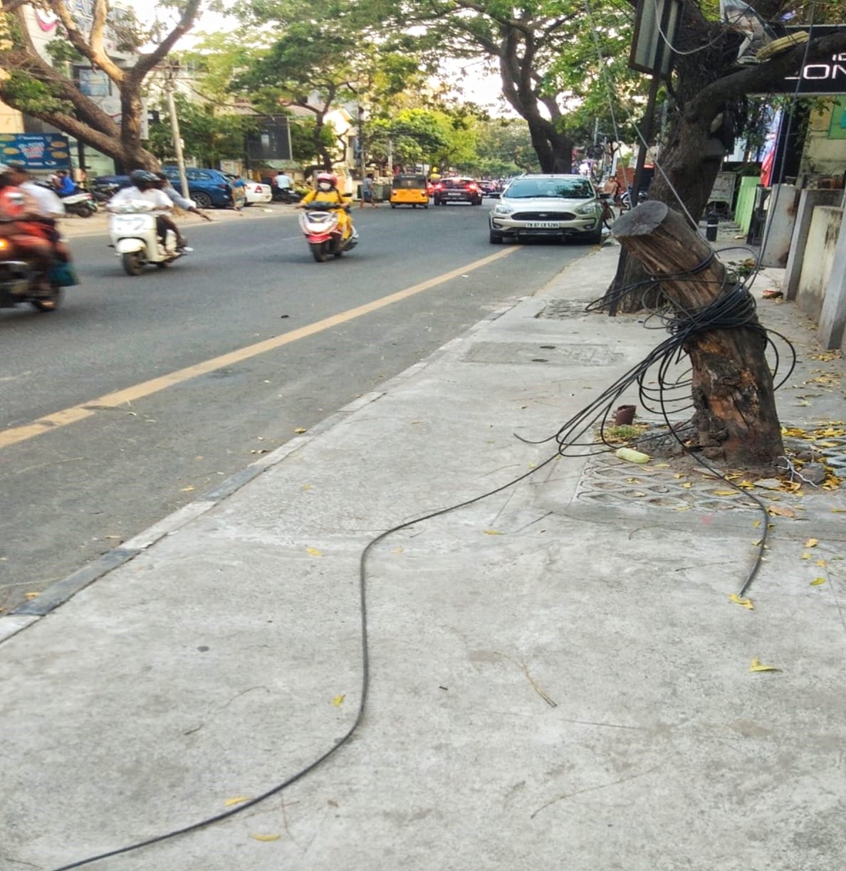 Tangled and dangerous: Cable wires ruining the Chennai cityscape ...