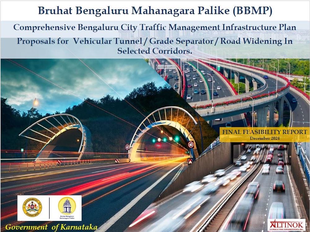Holes in tunnels: Glaring gaps in Bengaluru’s proposed Tunnel Road ...