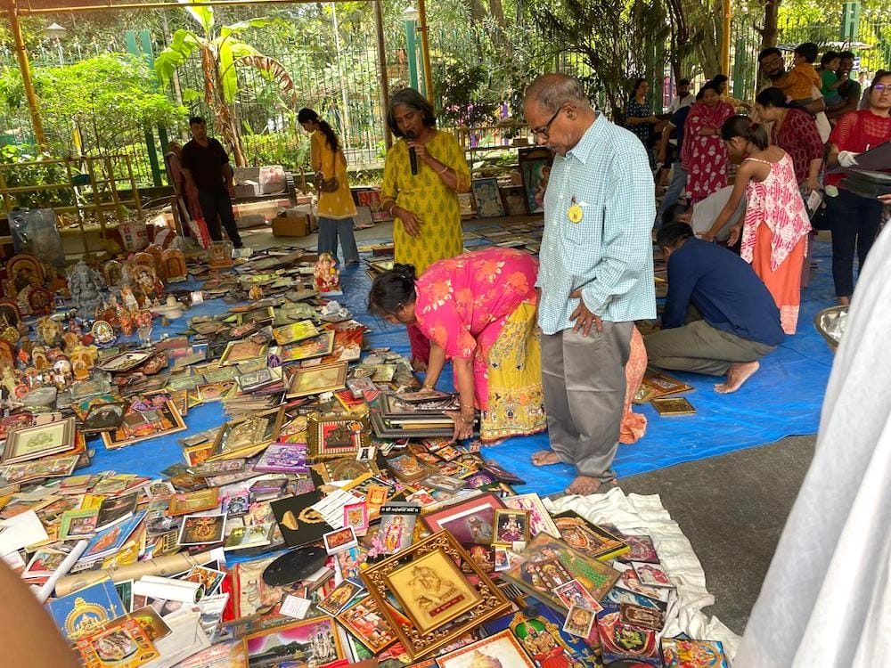 HSR residents drive sacred swap, reduce religious waste dumping ...